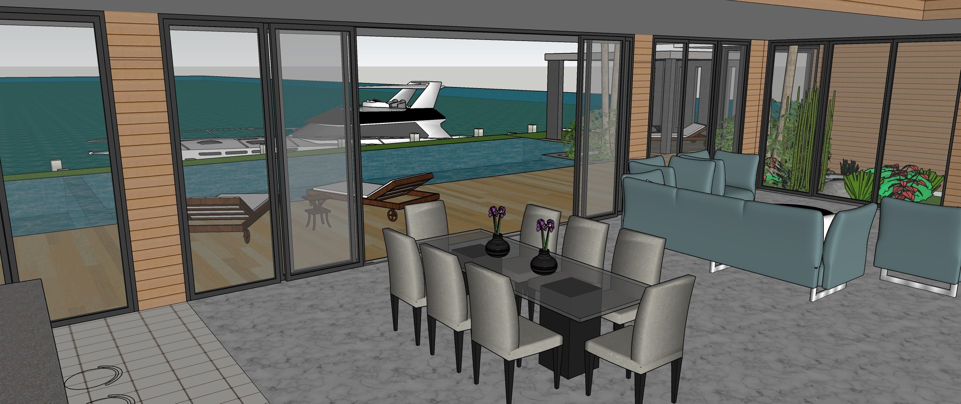 3D Resort Village Modern Model - TurboSquid 1595913