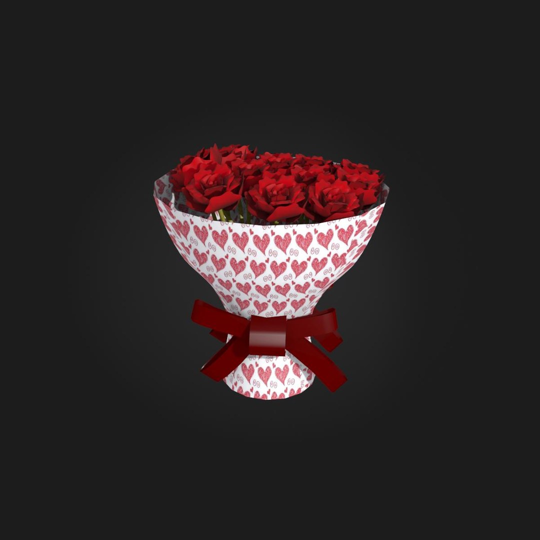 3D the rose model - TurboSquid 1728651