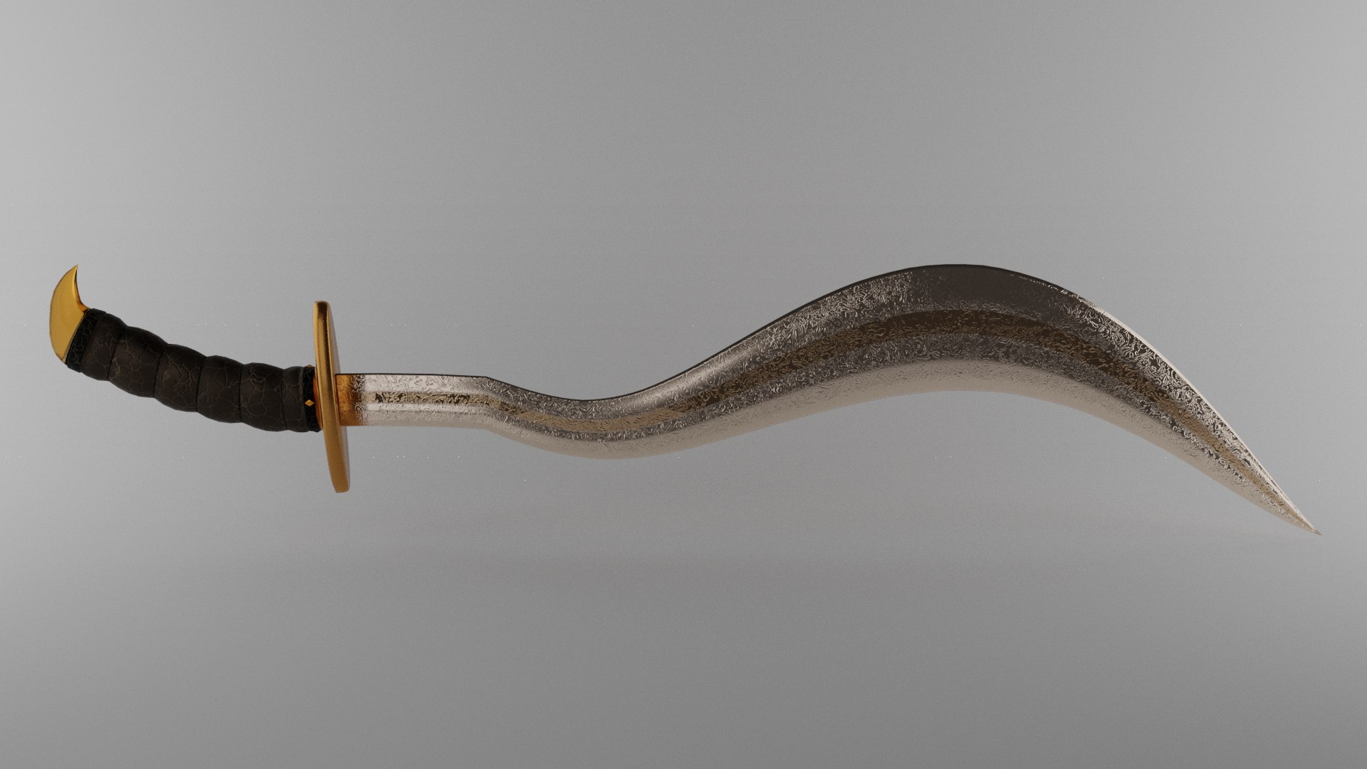 Curved Sword Model - TurboSquid 1489387