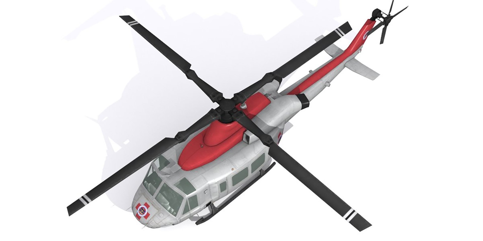 3D Medical Helicopter Model - TurboSquid 1759421