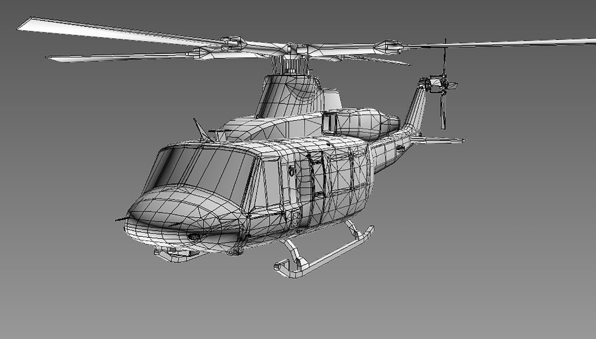 3D Medical Helicopter Model - TurboSquid 1759421