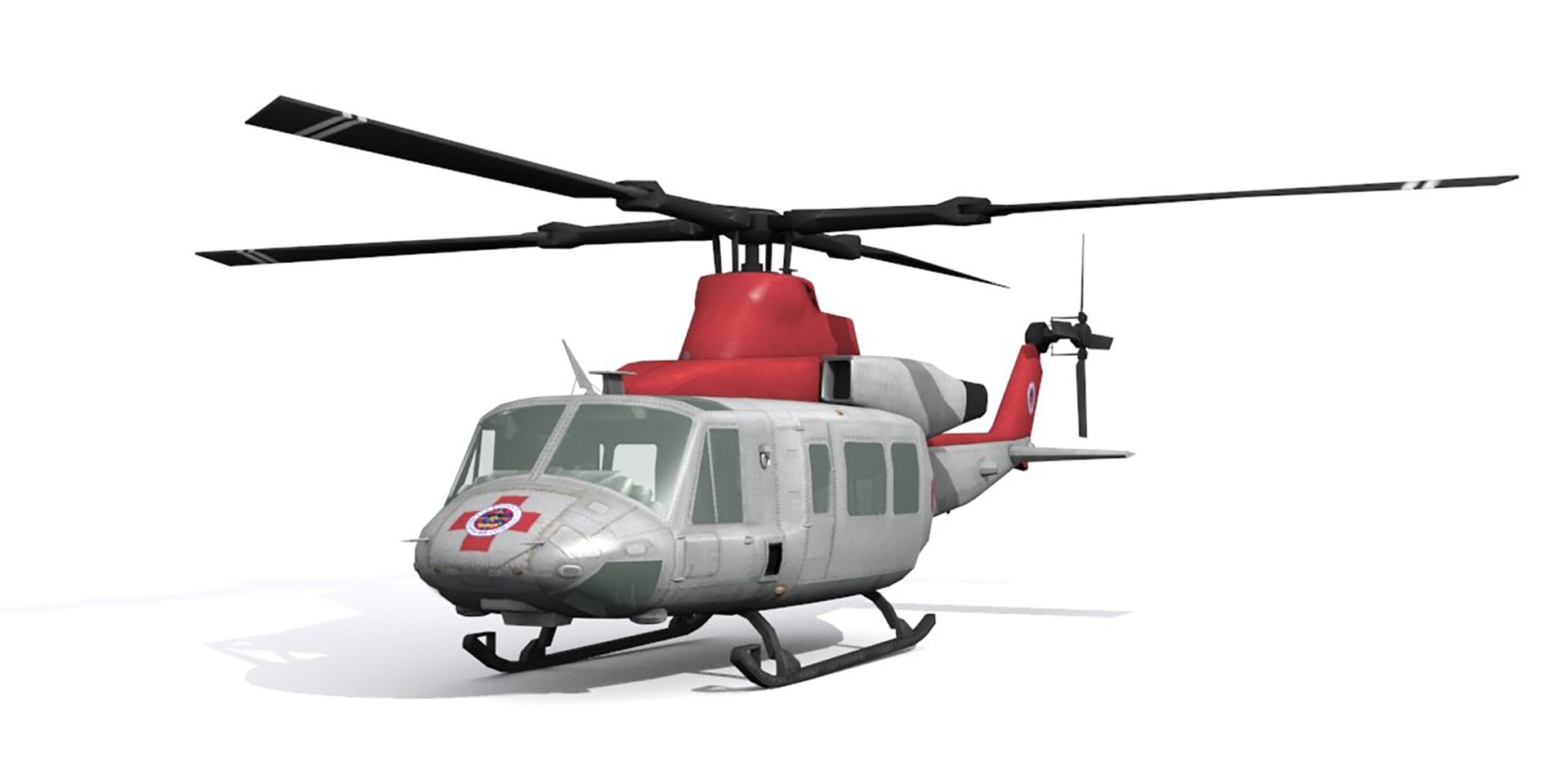 3D Medical Helicopter Model - TurboSquid 1759421