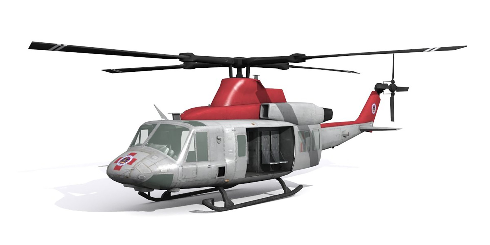 3D Medical Helicopter Model - TurboSquid 1759421