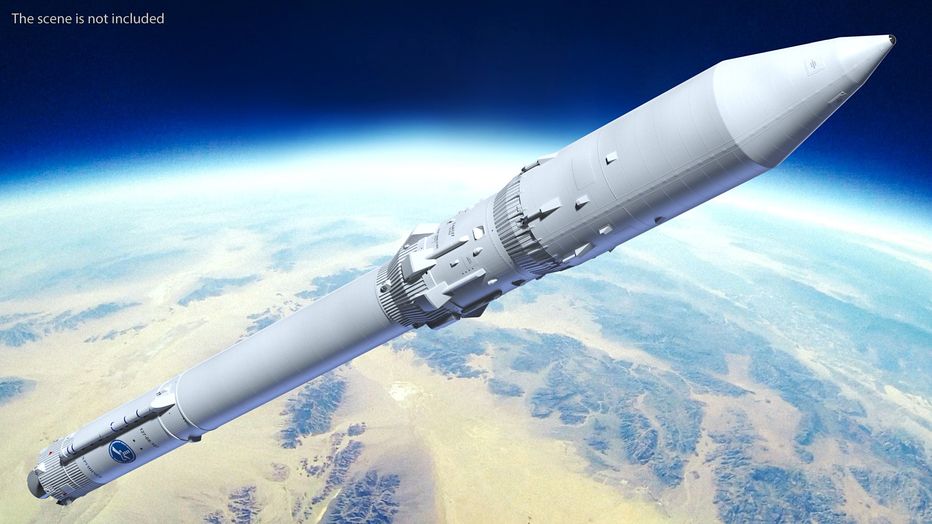 3D Angara Rocket - TurboSquid 1770139