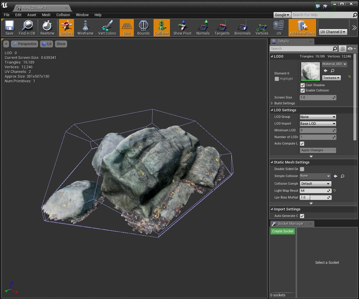 rock cluster c4d free