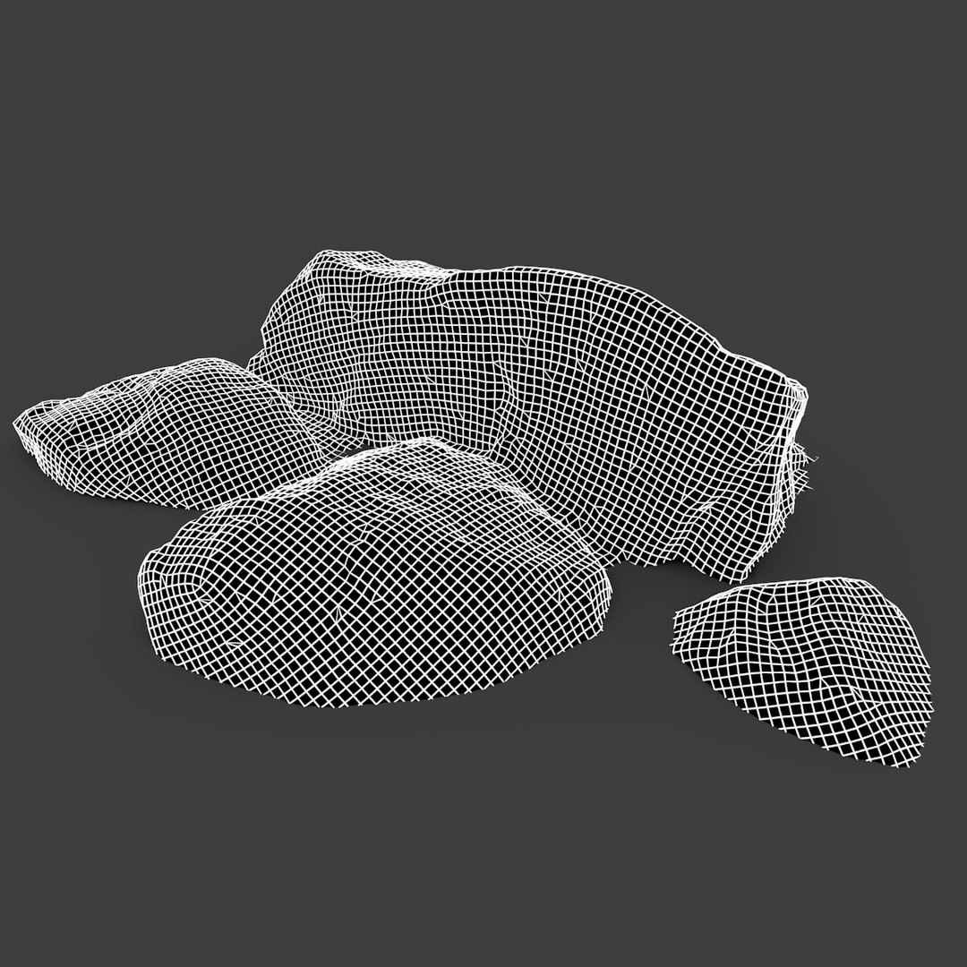 Rock Cluster C4d Free