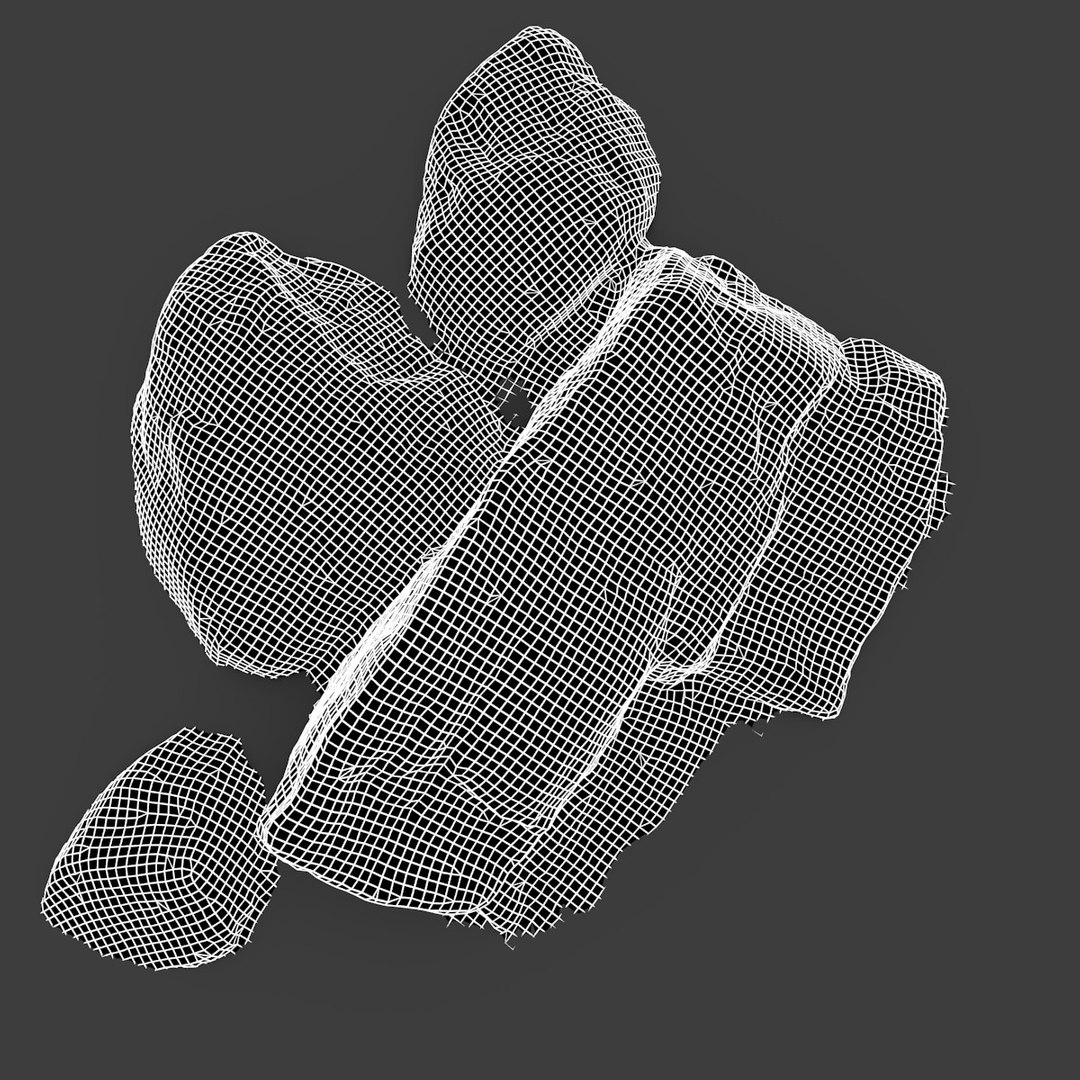 Rock Cluster C4d Free