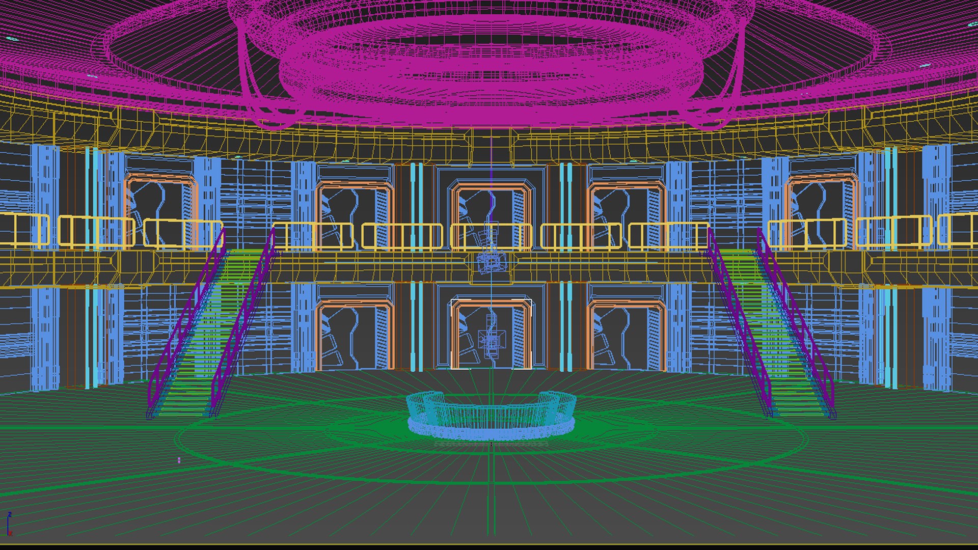Virtual Lobby Model - TurboSquid 1819423