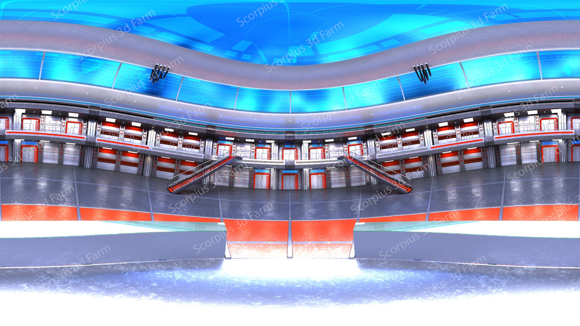 Virtual Lobby Model - TurboSquid 1819423