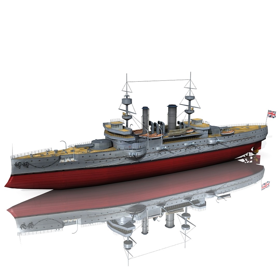 Hms Ocean Dreadnought Battleship Max