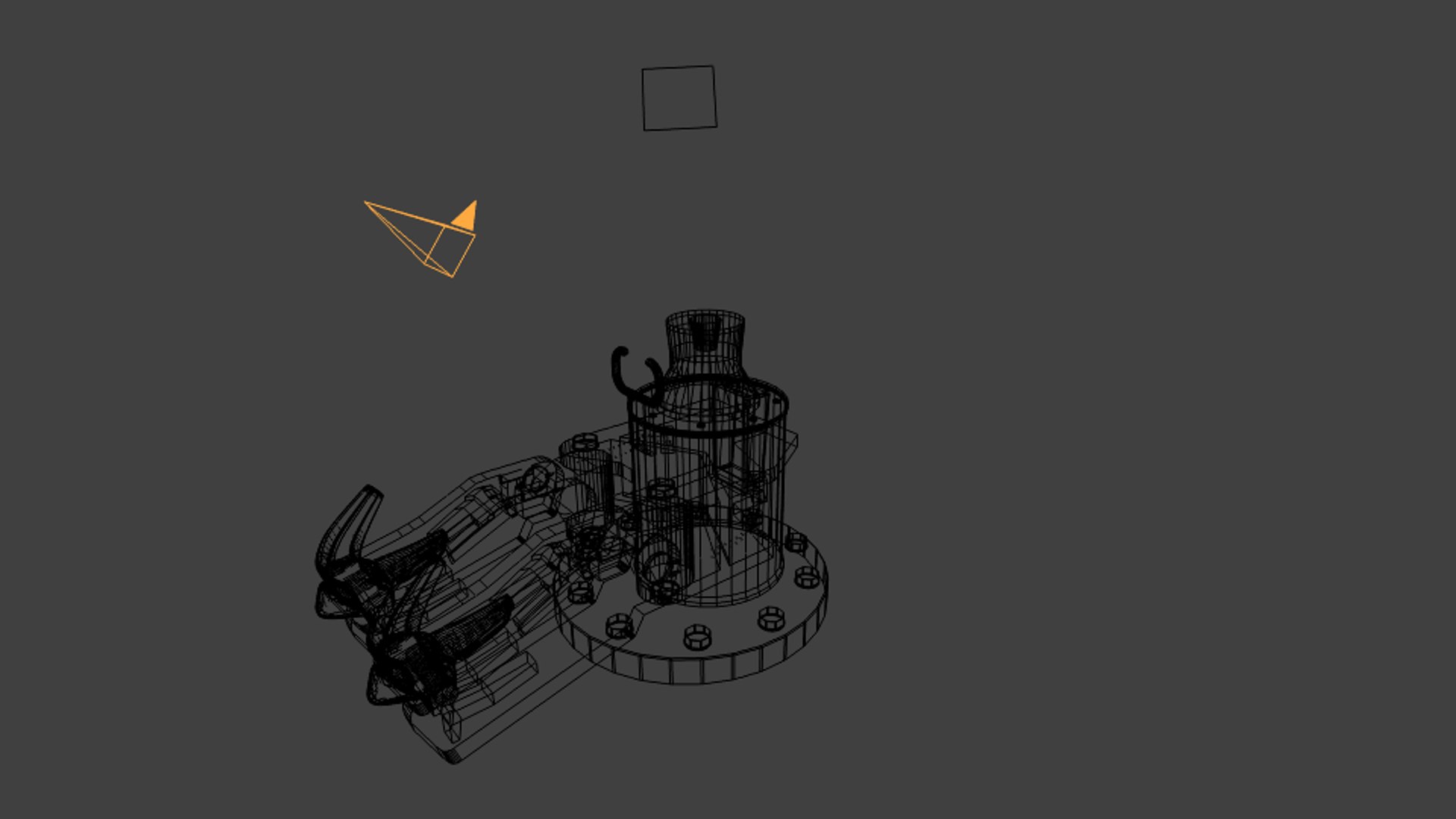 Quick Release Hook 3d Model