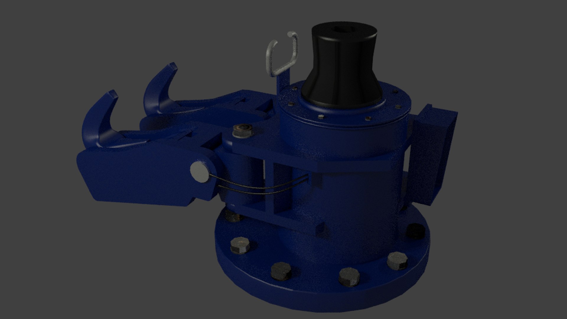 Quick Release Hook 3d Model