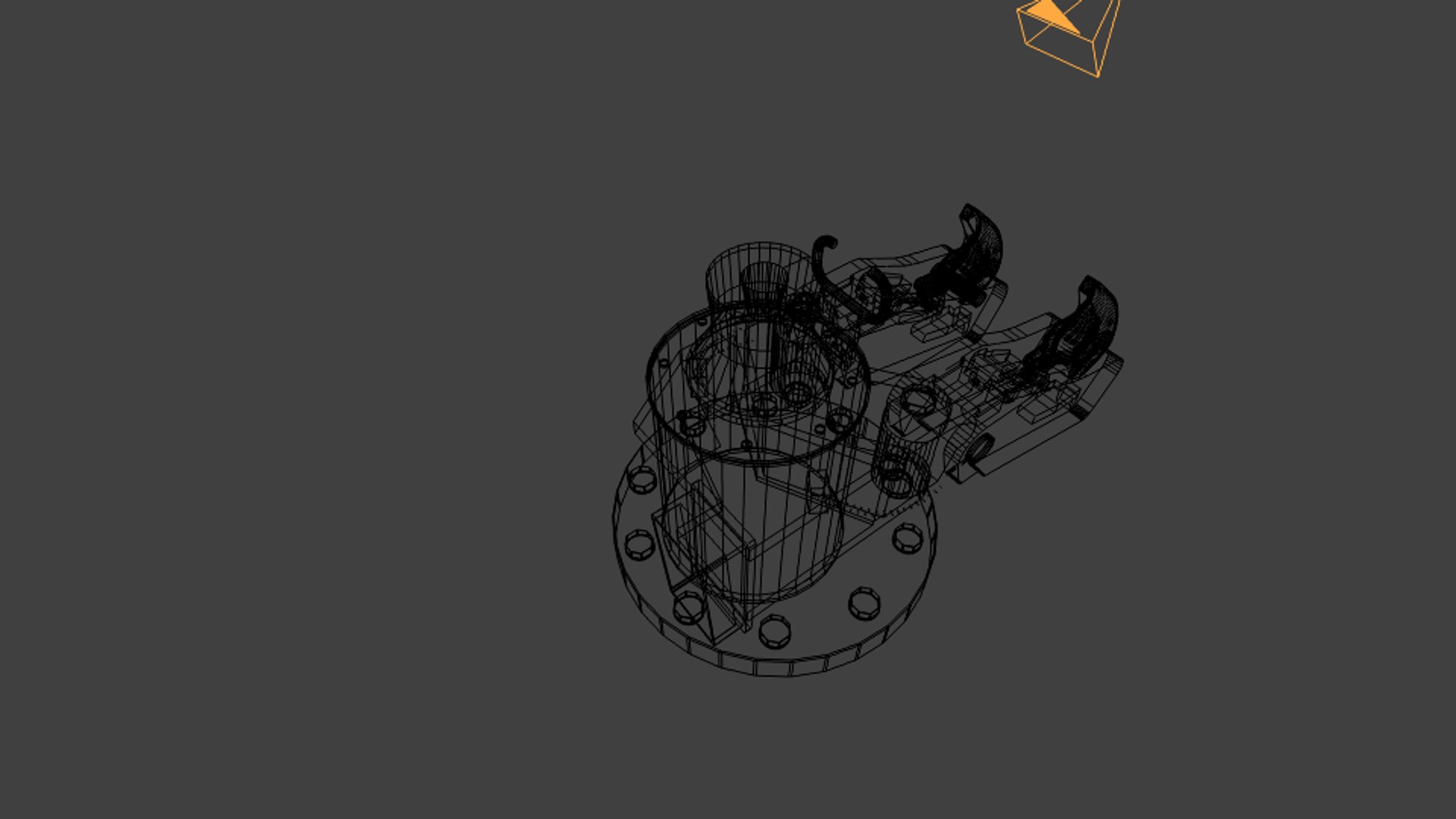 Quick Release Hook 3d Model