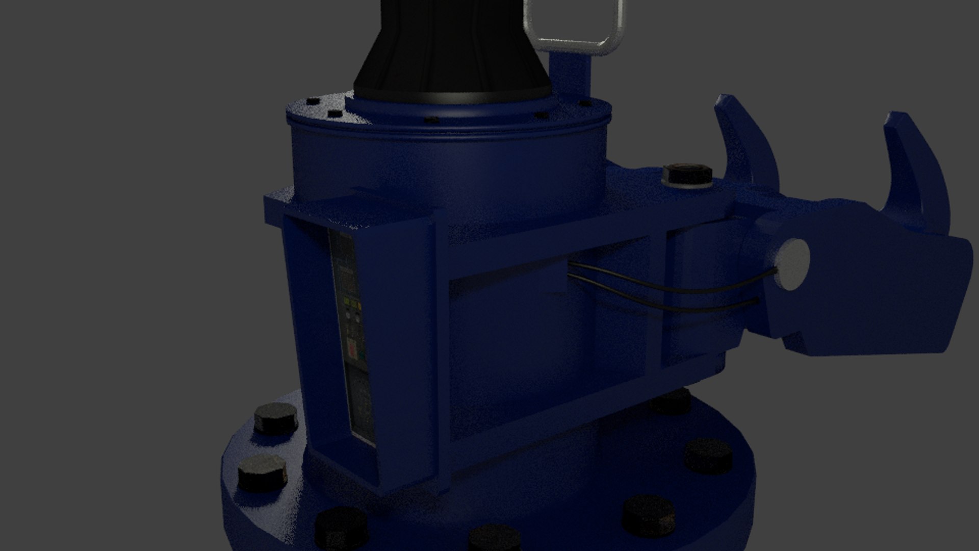 Quick Release Hook 3d Model