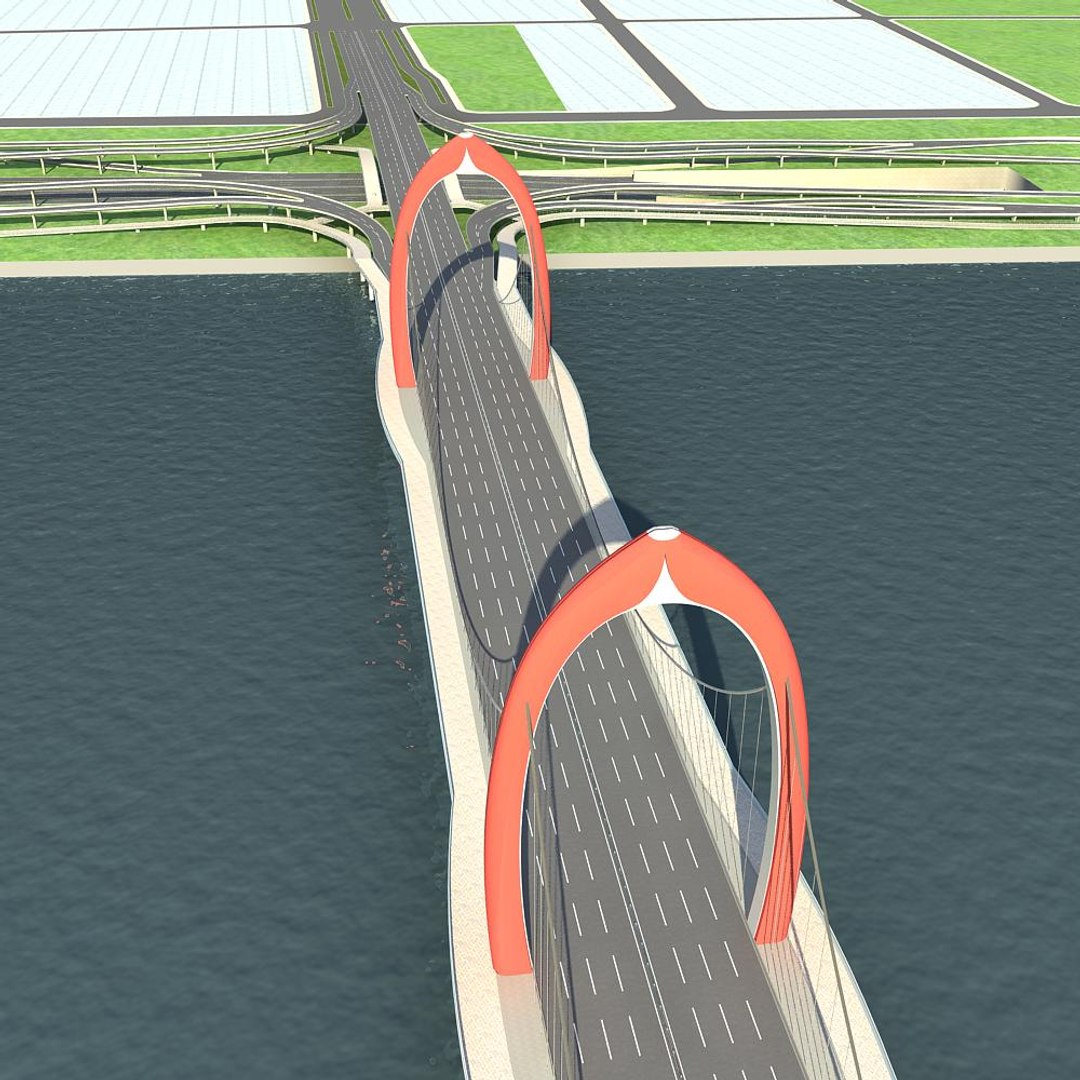 3ds max highway road way