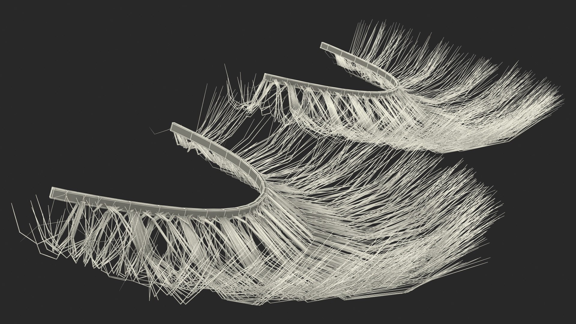 3D False Eyelashes - TurboSquid 2003123