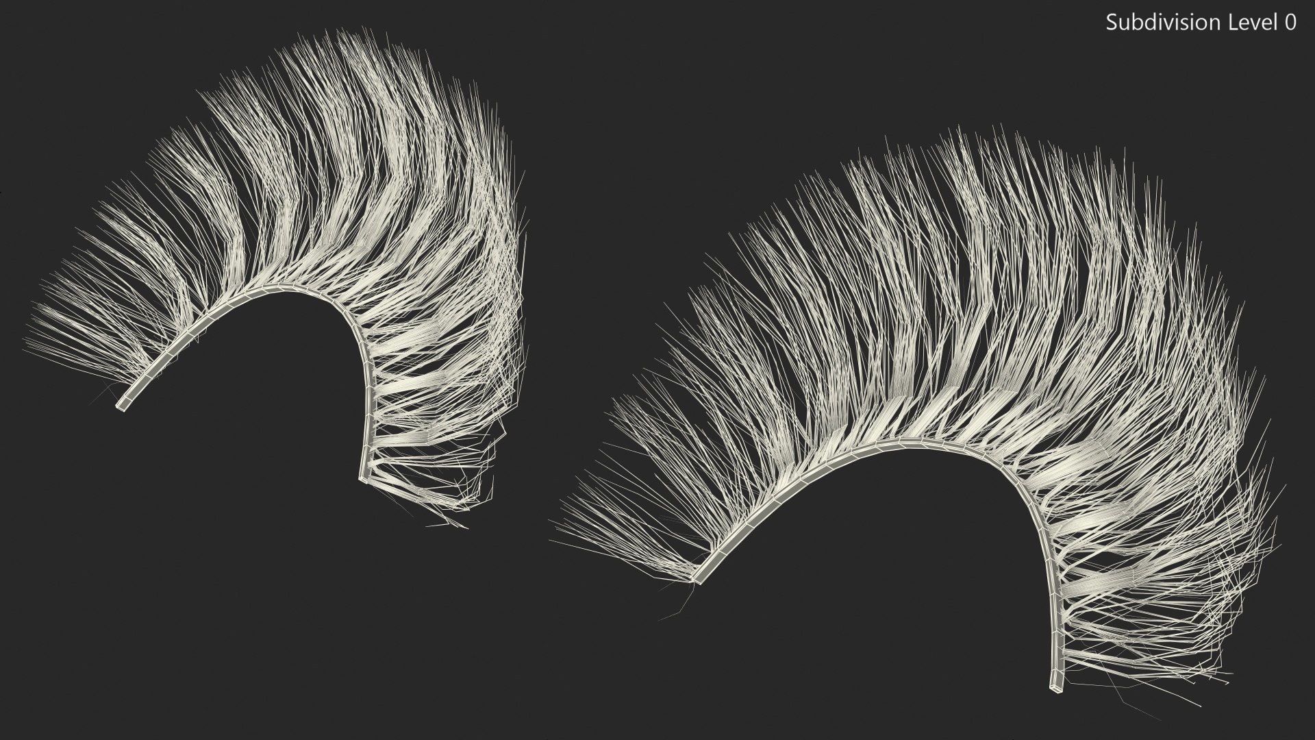 3D False Eyelashes - TurboSquid 2003123