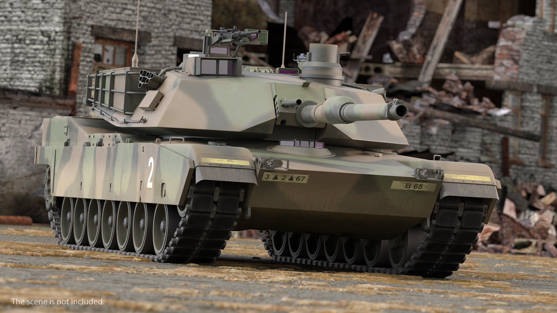 Oshkosh M1070 Tank Transporter 3D Model - TurboSquid 1442895