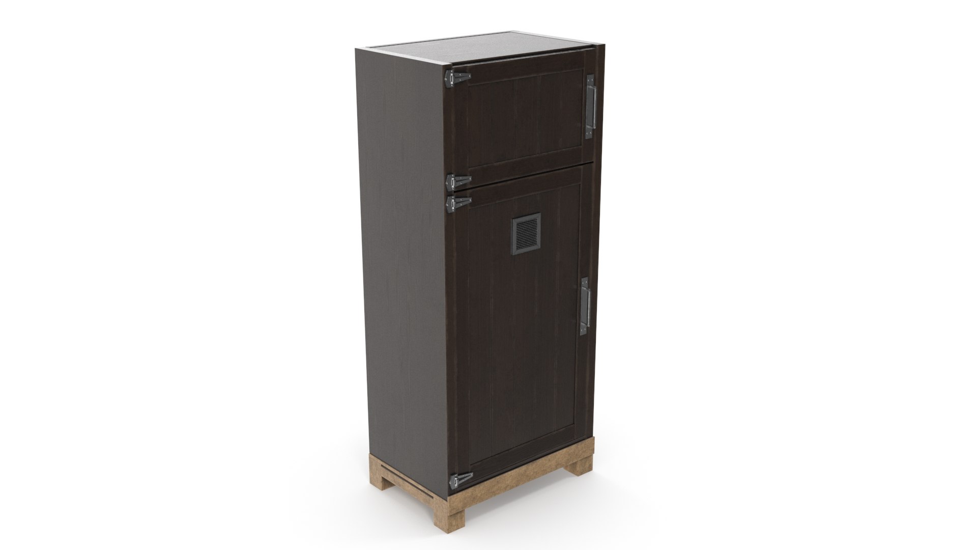 Brown Cabinet 3D Model - TurboSquid 1441953