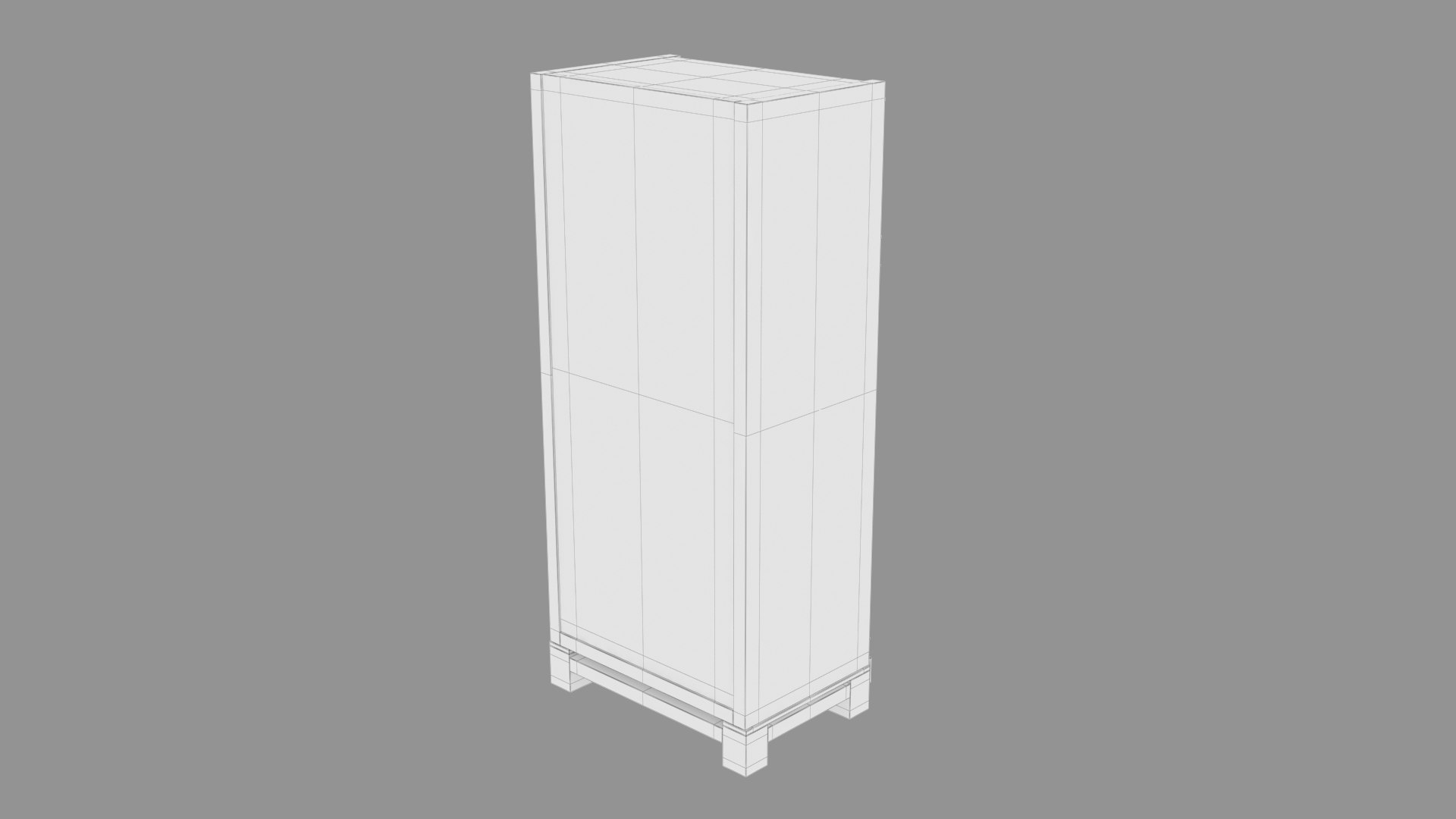 Brown Cabinet 3D Model - TurboSquid 1441953