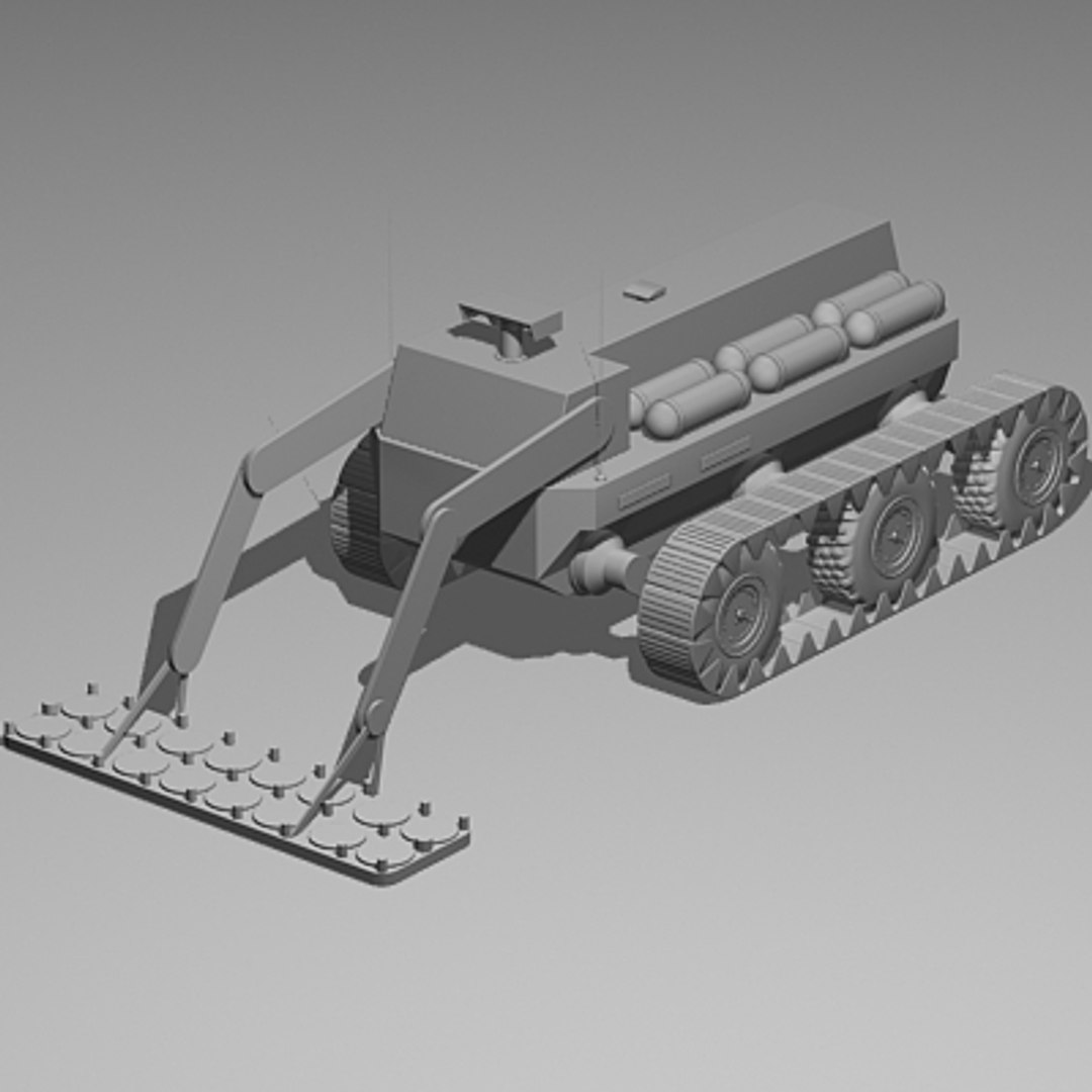 Fcs Mule Countermine 3d Model