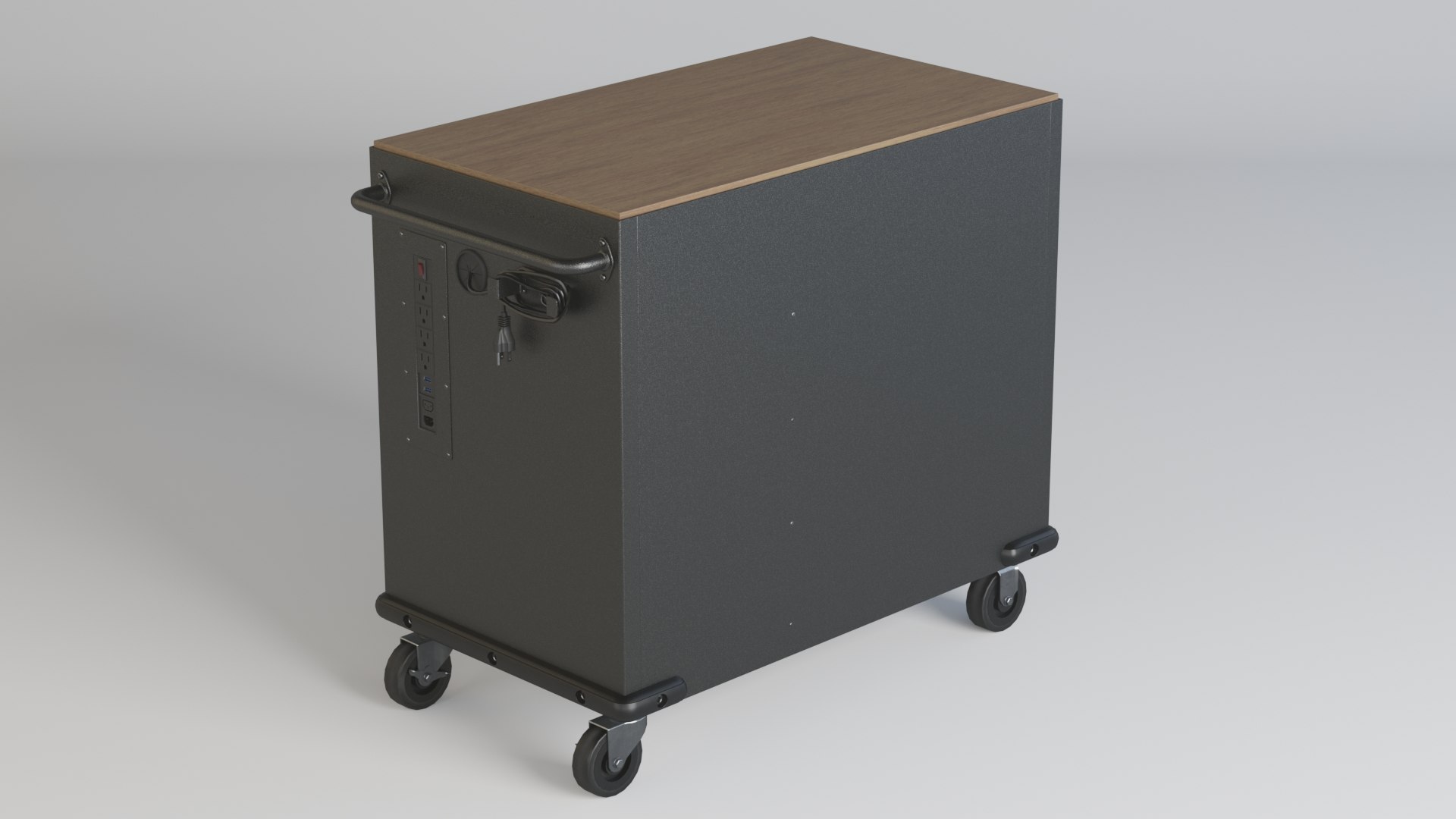 Mobile Tool Workbench With Solid Wood Top 1 PBR 3D Model - TurboSquid ...