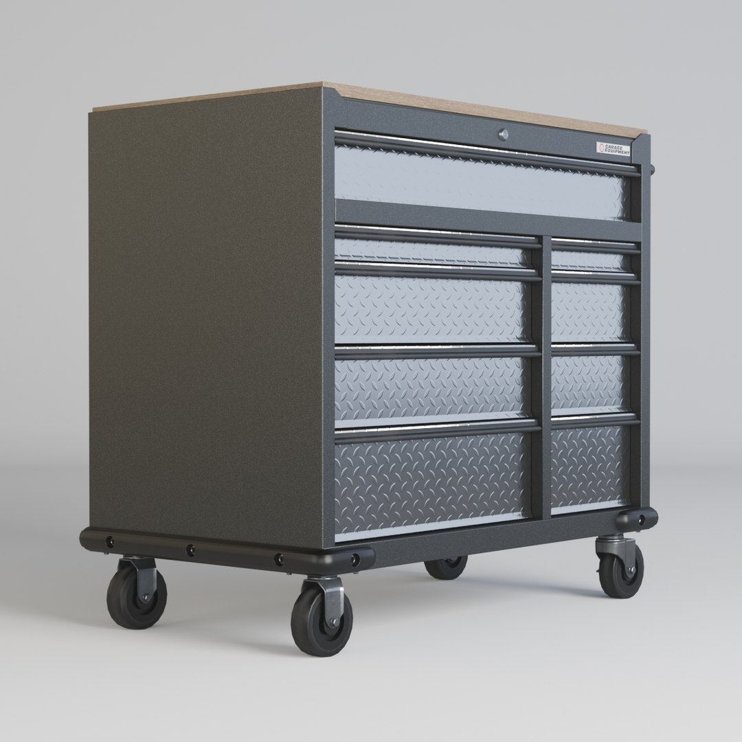 Mobile Tool Workbench With Solid Wood Top 1 PBR 3D Model - TurboSquid ...