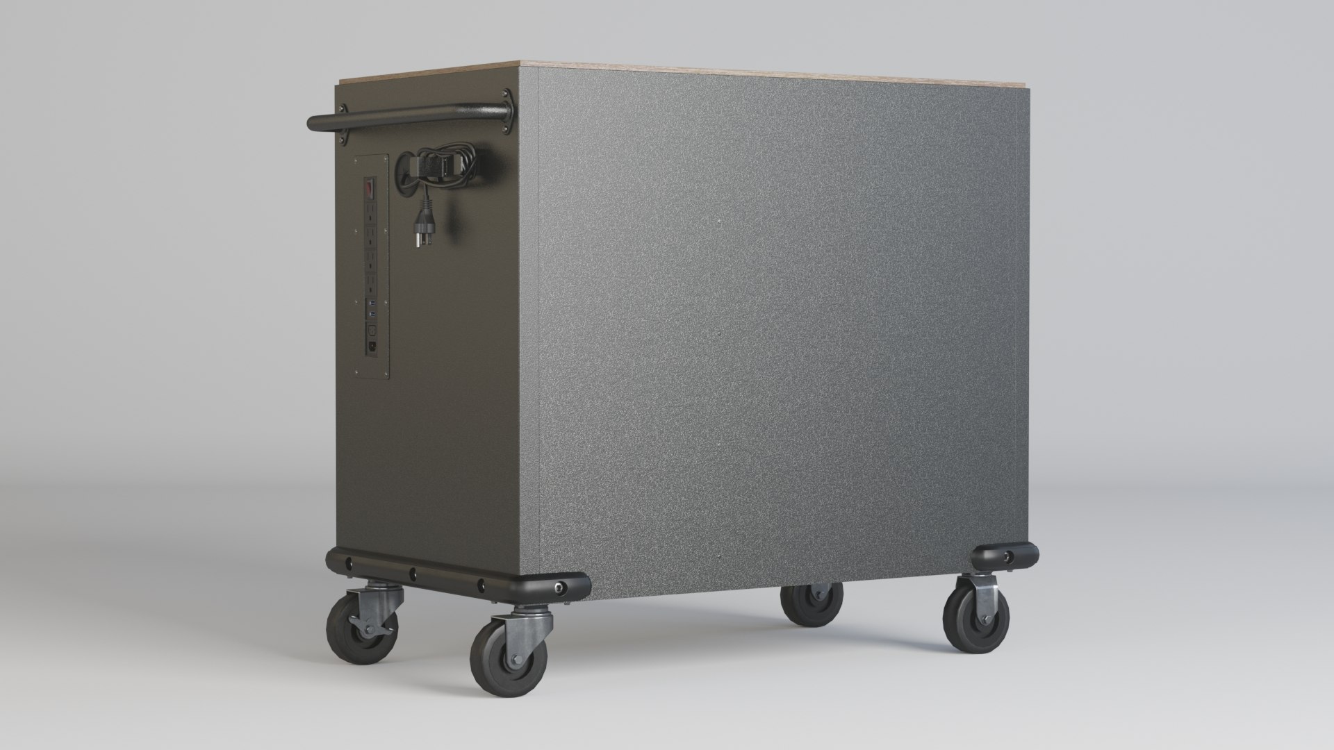 Mobile Tool Workbench With Solid Wood Top 1 PBR 3D Model - TurboSquid ...