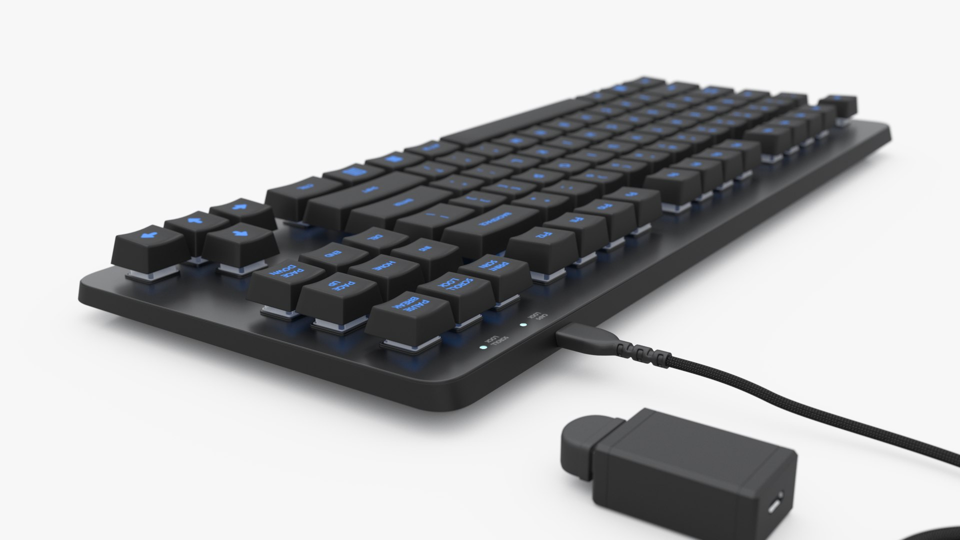 Tenkeyless Keyboard 3D model - TurboSquid 2136848