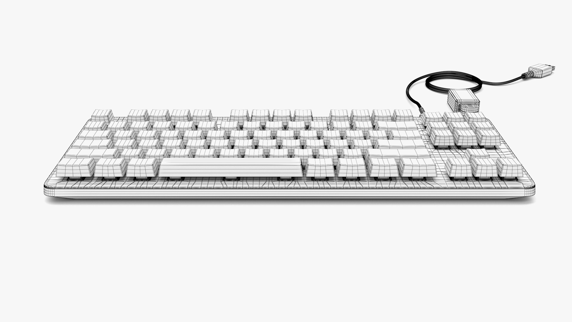 Tenkeyless Keyboard 3D model - TurboSquid 2136848