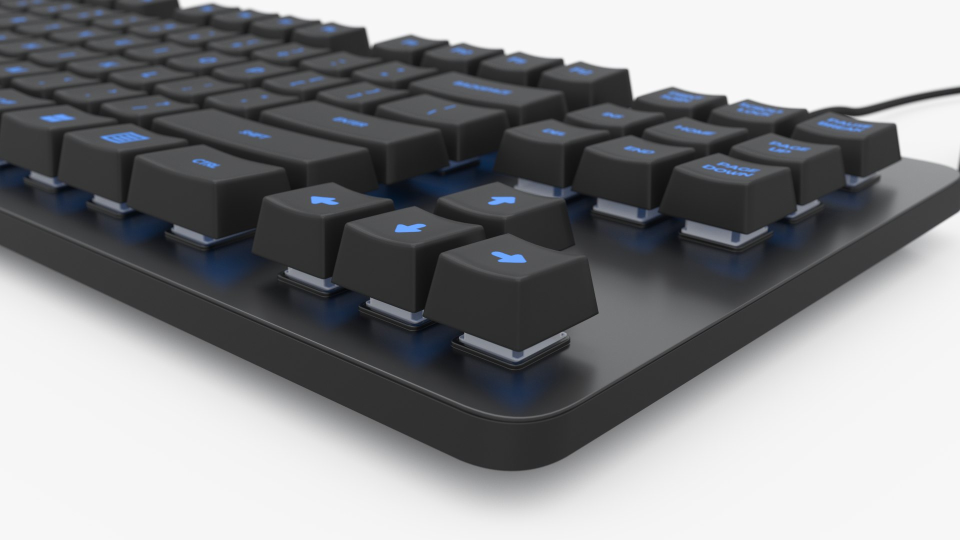 Tenkeyless Keyboard 3D model - TurboSquid 2136848