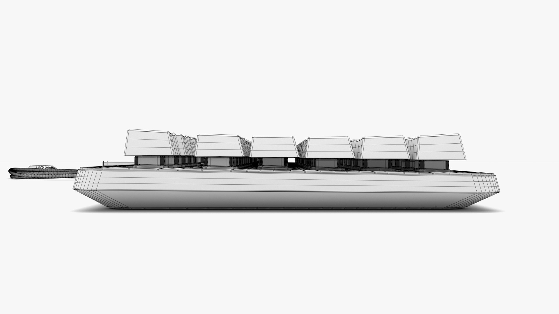 Tenkeyless Keyboard 3D model - TurboSquid 2136848