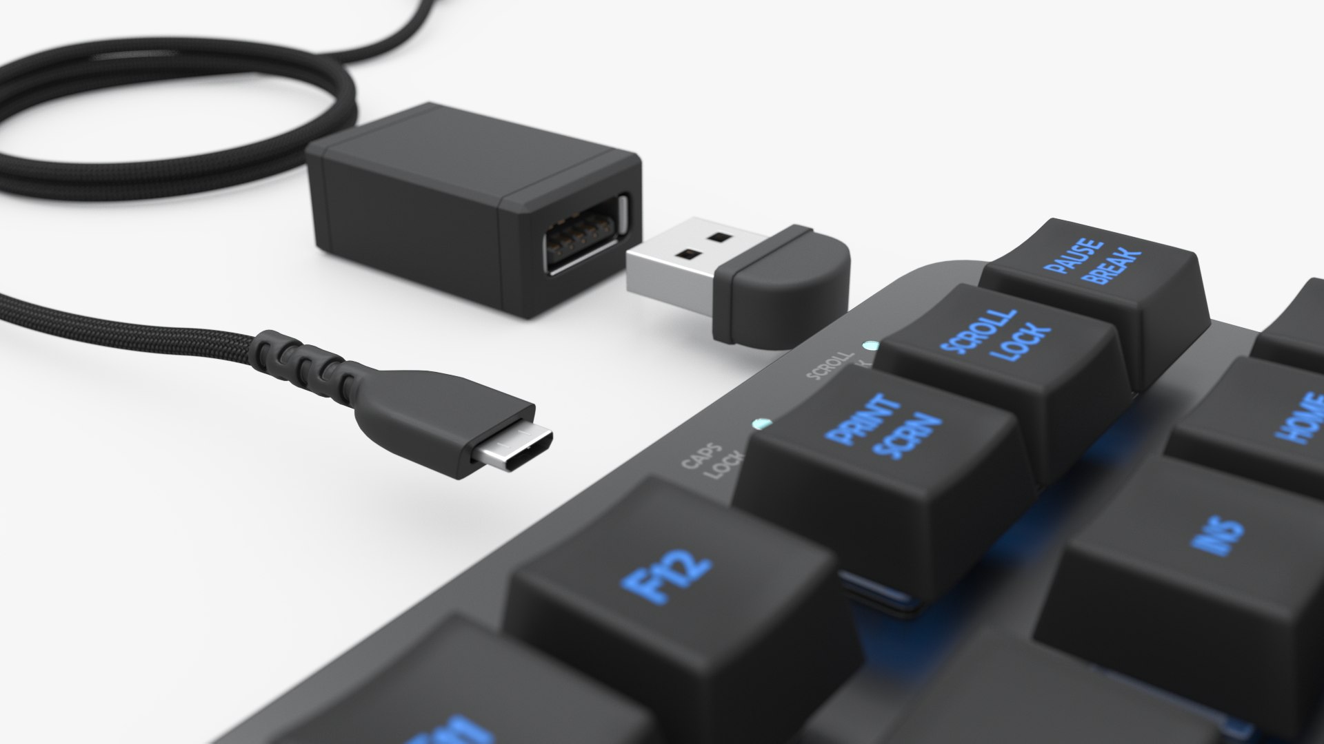 Tenkeyless Keyboard 3D model - TurboSquid 2136848