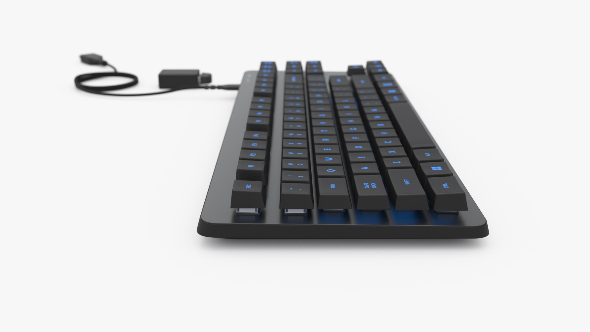 Tenkeyless Keyboard 3D model - TurboSquid 2136848