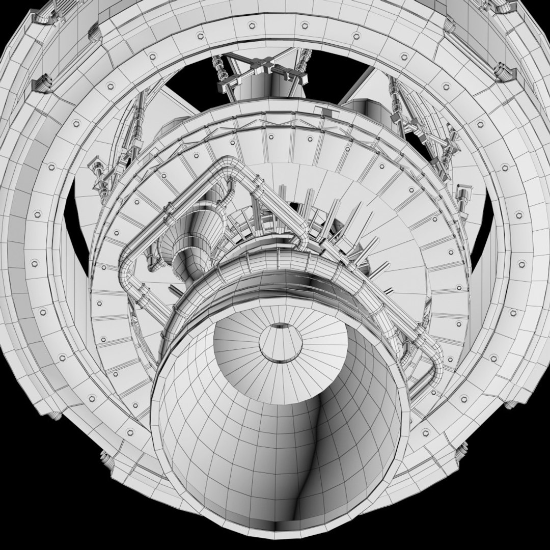 Engine Space Rocket 3D - TurboSquid 1278092