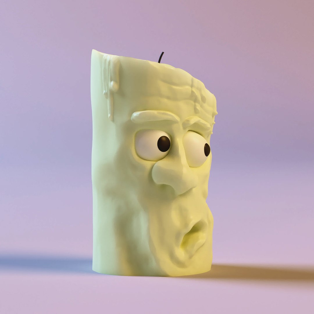 Candles model - TurboSquid 1409069