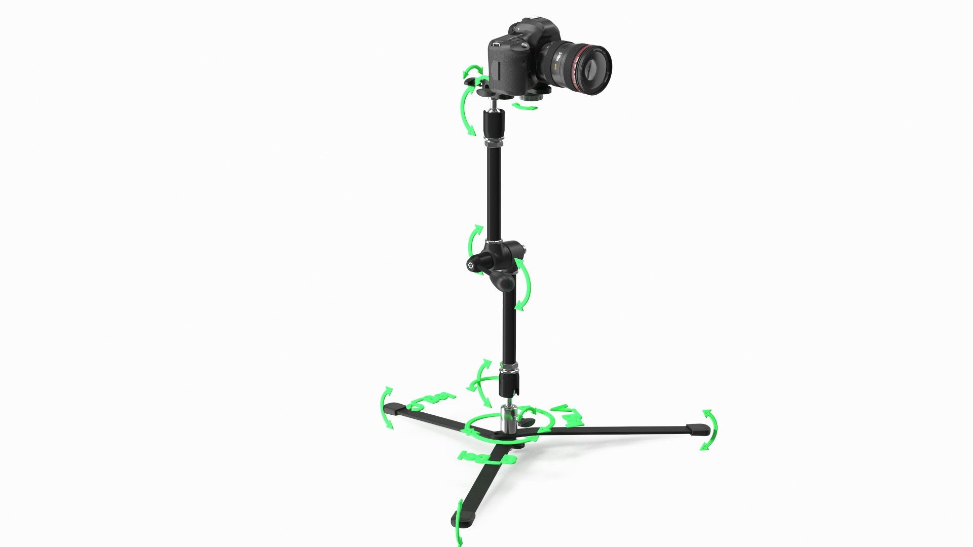 3D Photo Arm Kit with Camera Rigged - TurboSquid 1839035