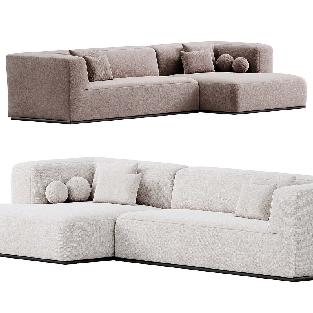 Perry Sofa By Flexform 3D Model - TurboSquid 2245180