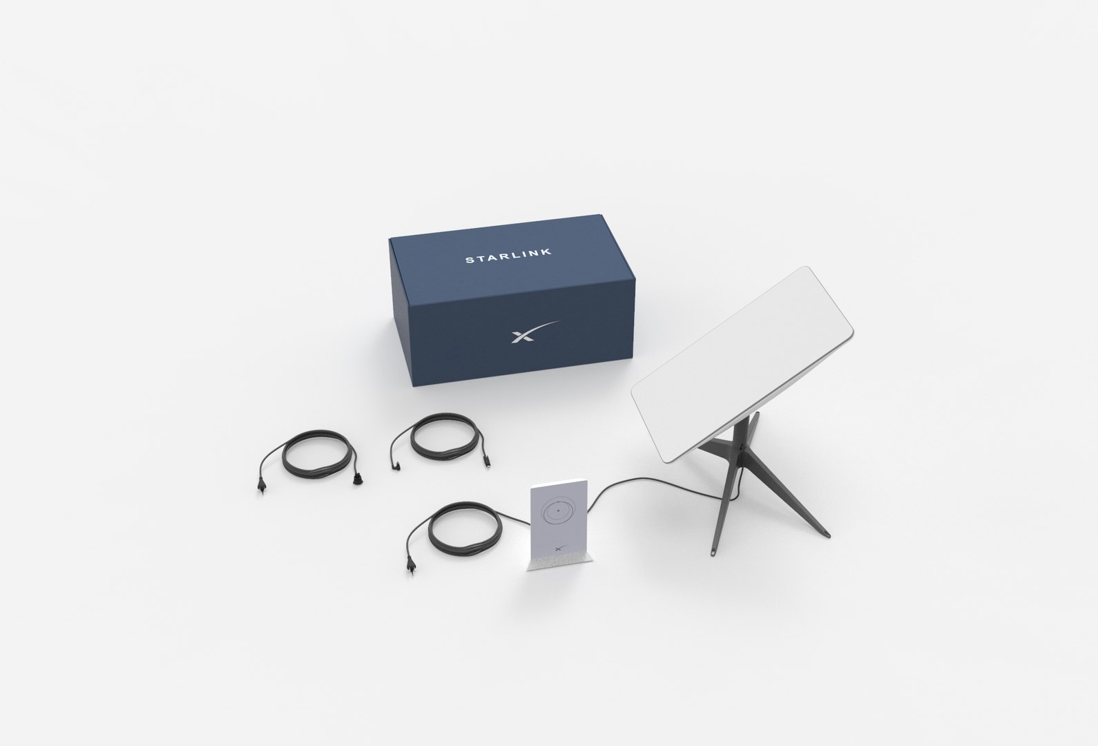 3D Starlink Satellite Dish Model - TurboSquid 2340968