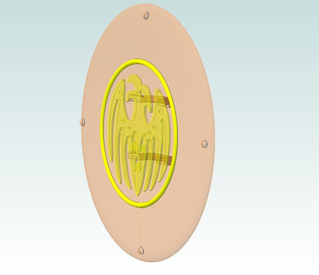 3d Shield Model
