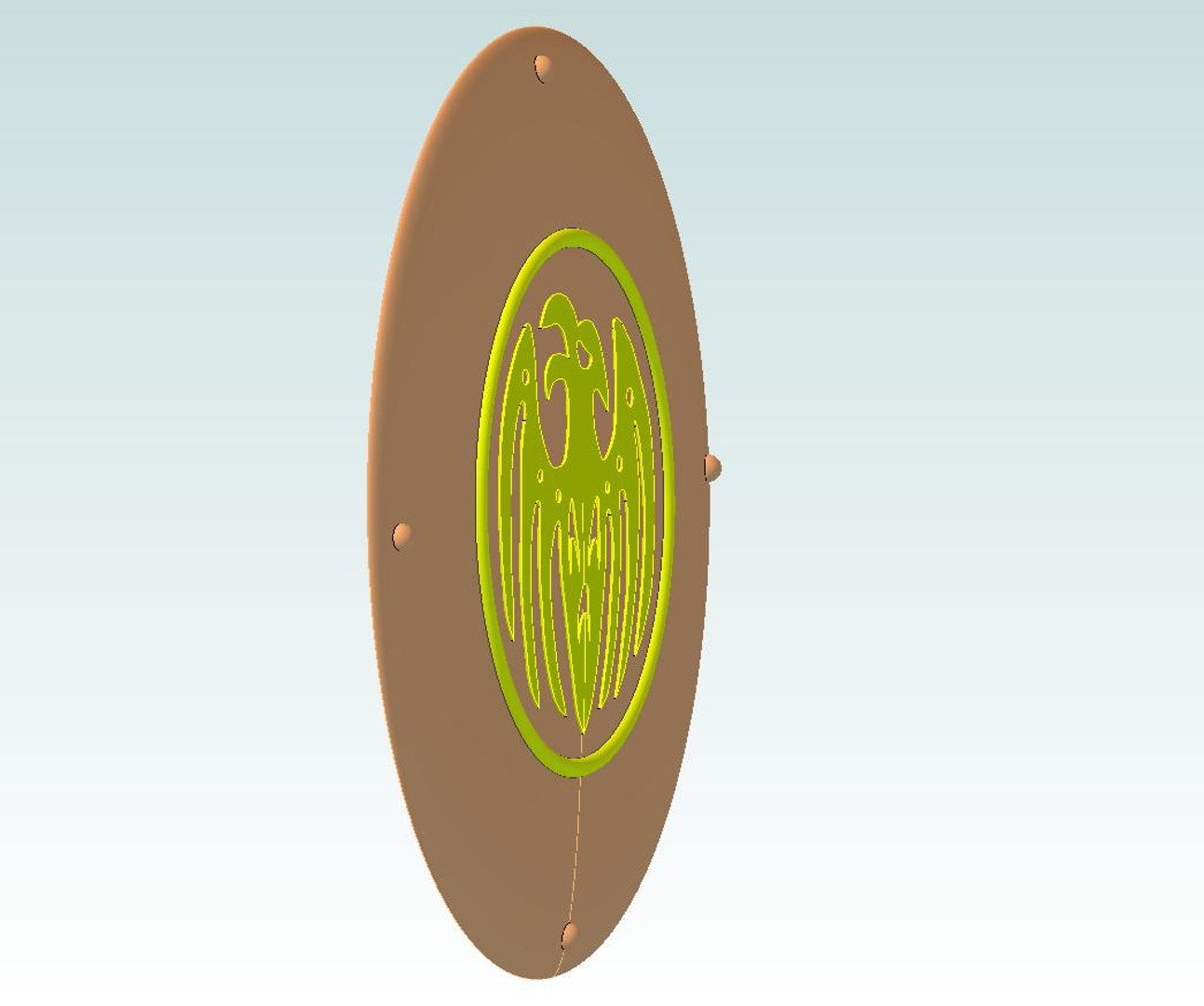 3d Shield Model