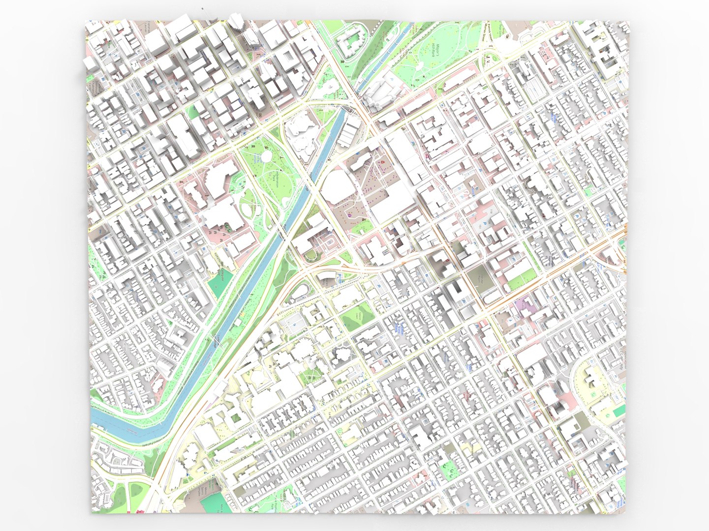 3D Model Cityscape Ottawa Canada - TurboSquid 2253346