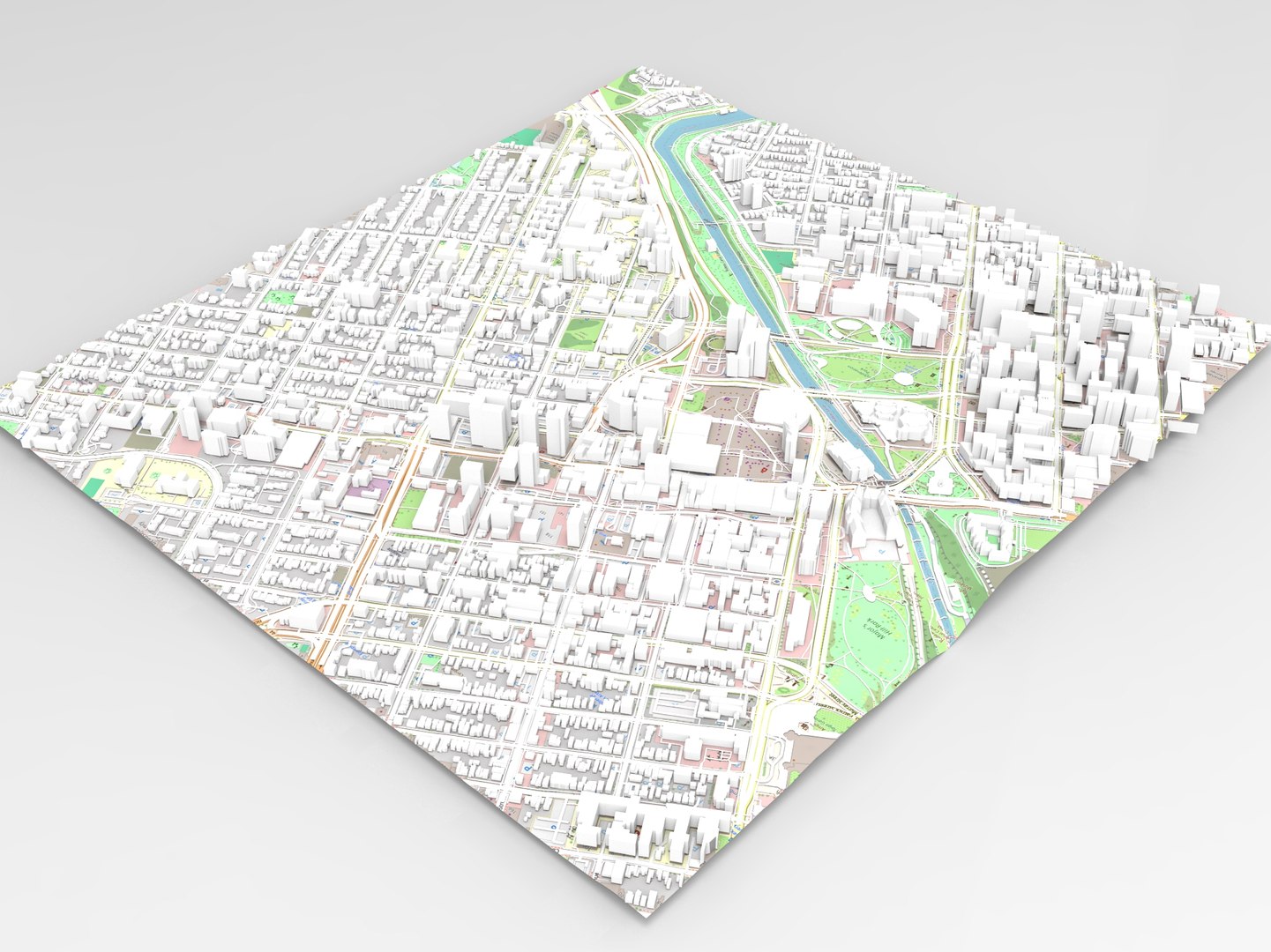 3D Model Cityscape Ottawa Canada - TurboSquid 2253346