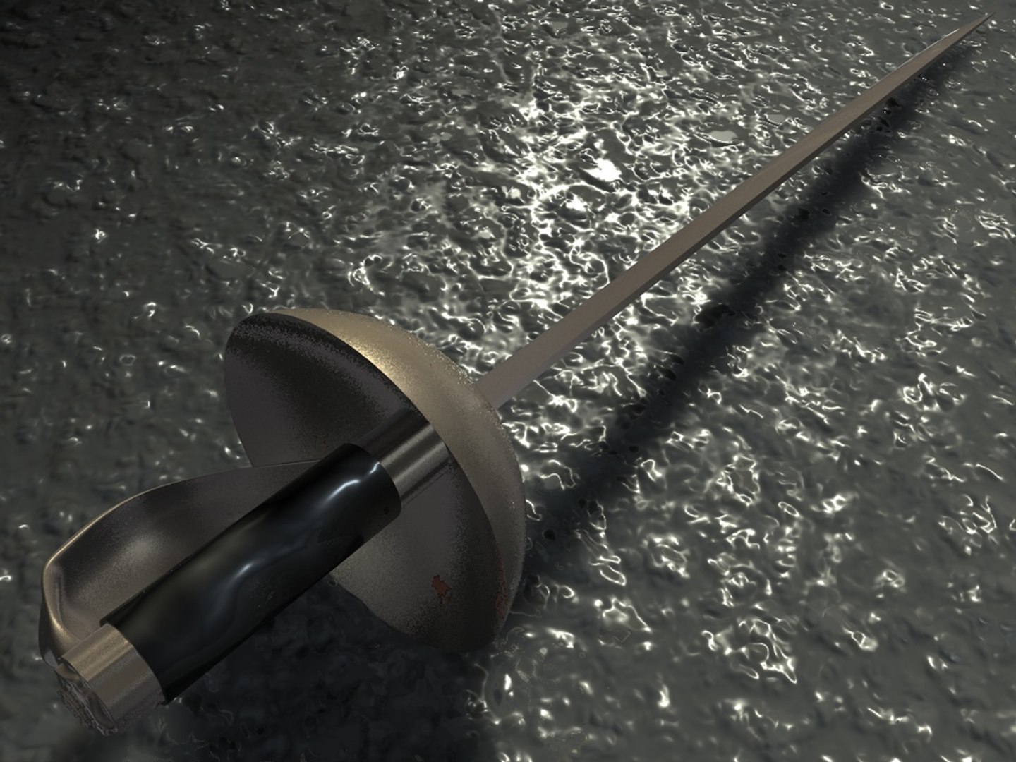 Cutlass Sword C4d