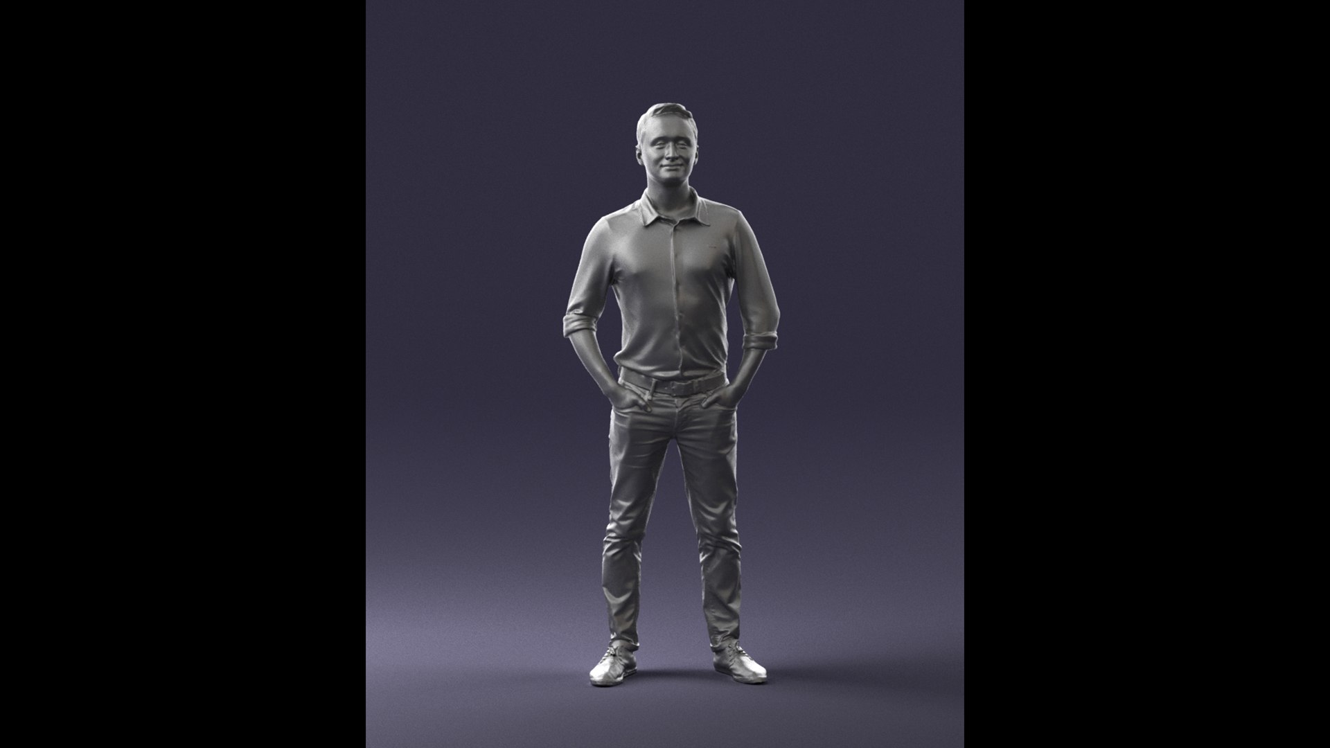 Scanned Realistic Human 3D Model - TurboSquid 1642232