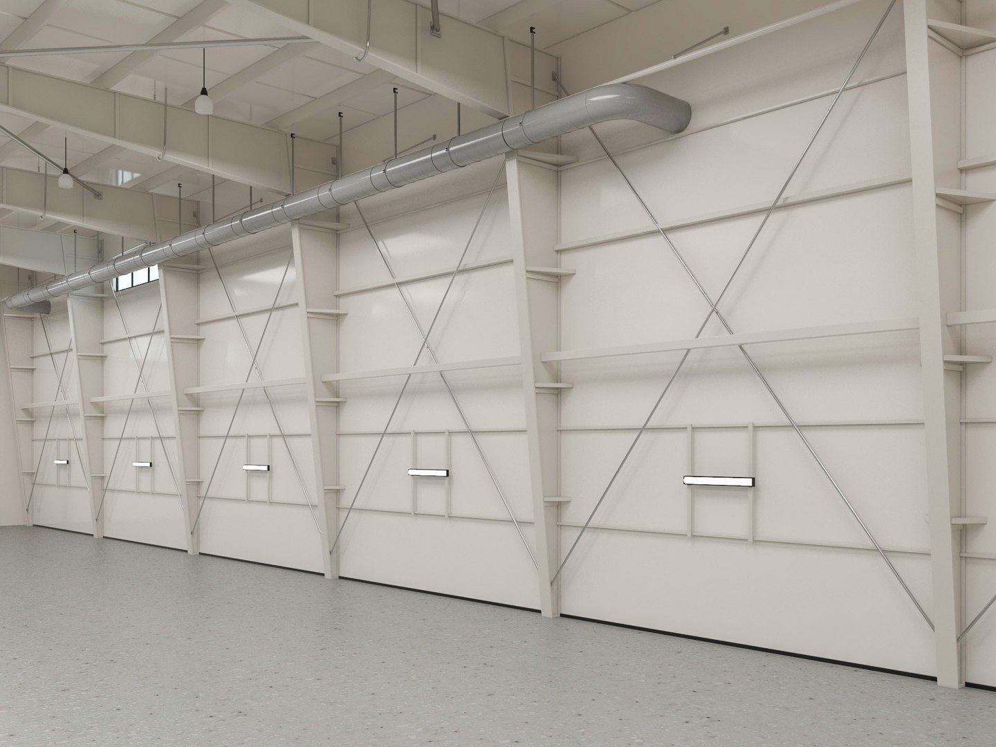 Hangar 2 Model - TurboSquid 2065517