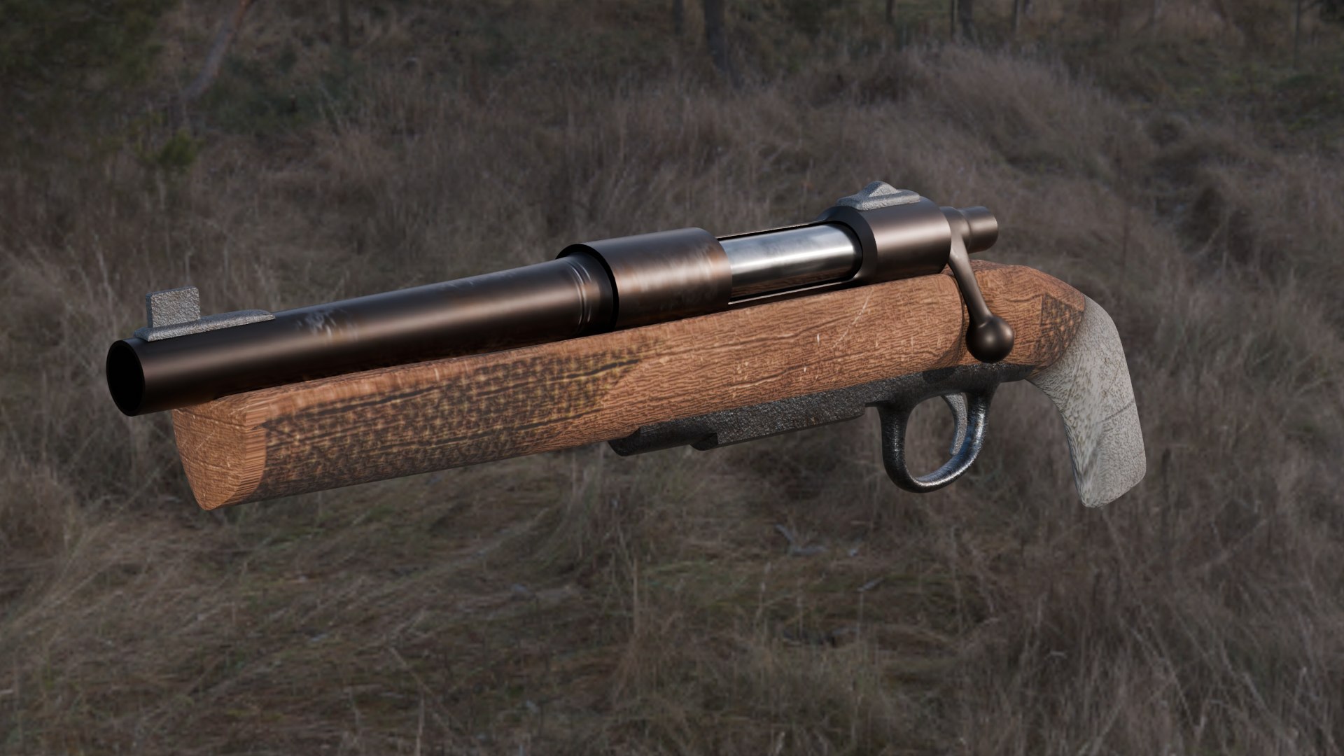 Free Hunting Rifle 3D Model - TurboSquid 2195498