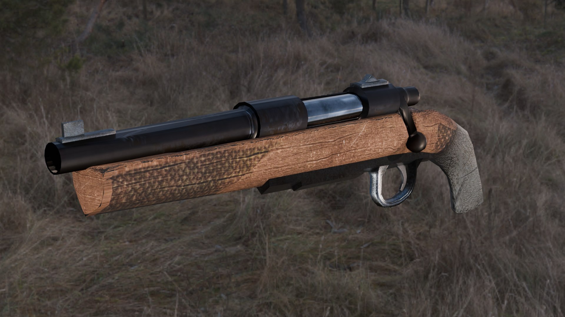 Free Hunting Rifle 3D Model - TurboSquid 2195498