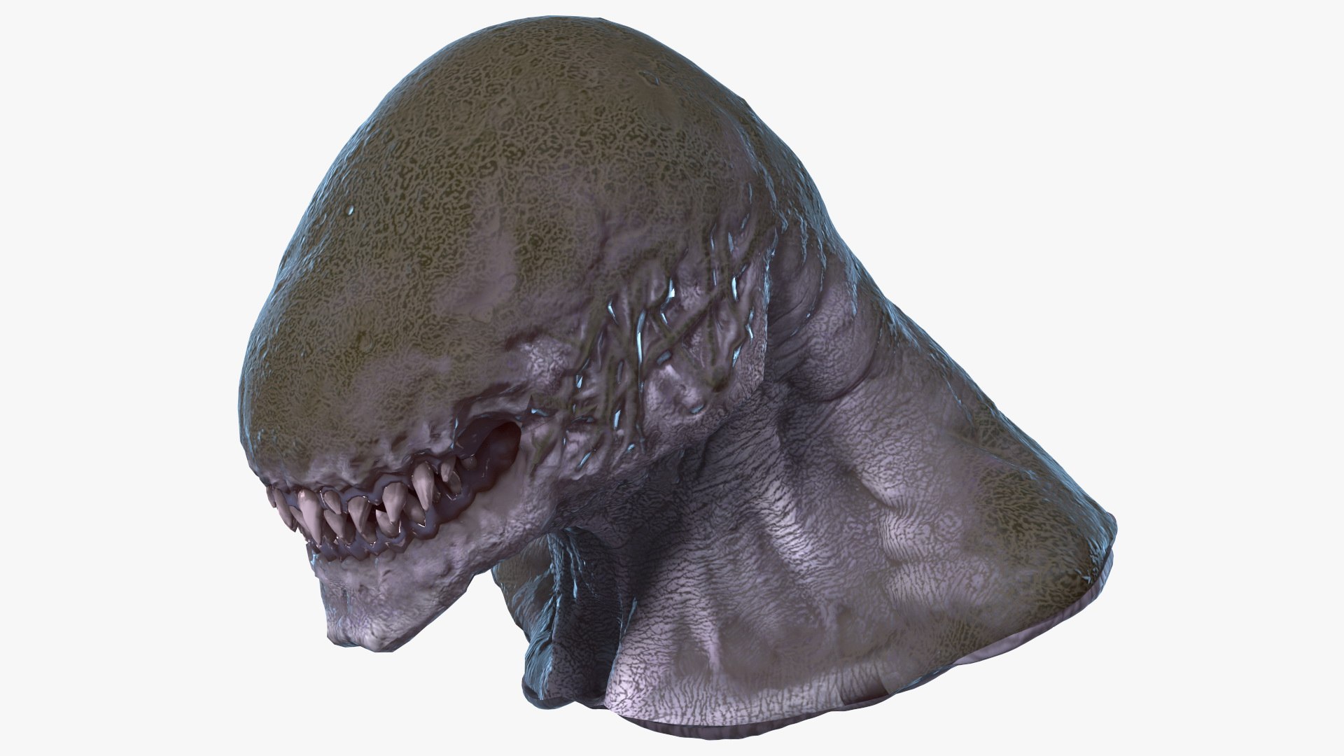 3D monster beast head creature - TurboSquid 1700683