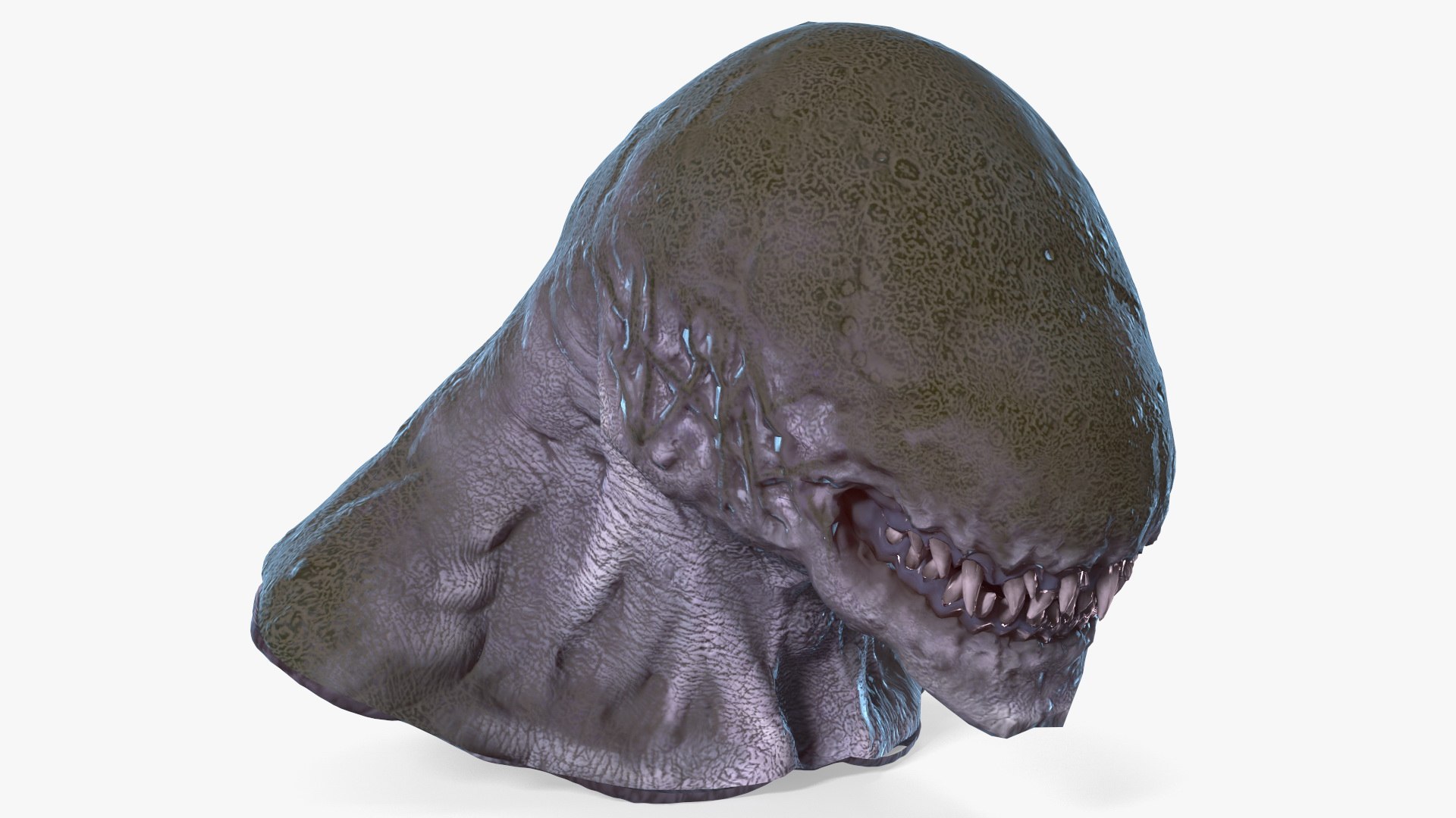 3D Monster Beast Head Creature - TurboSquid 1700683